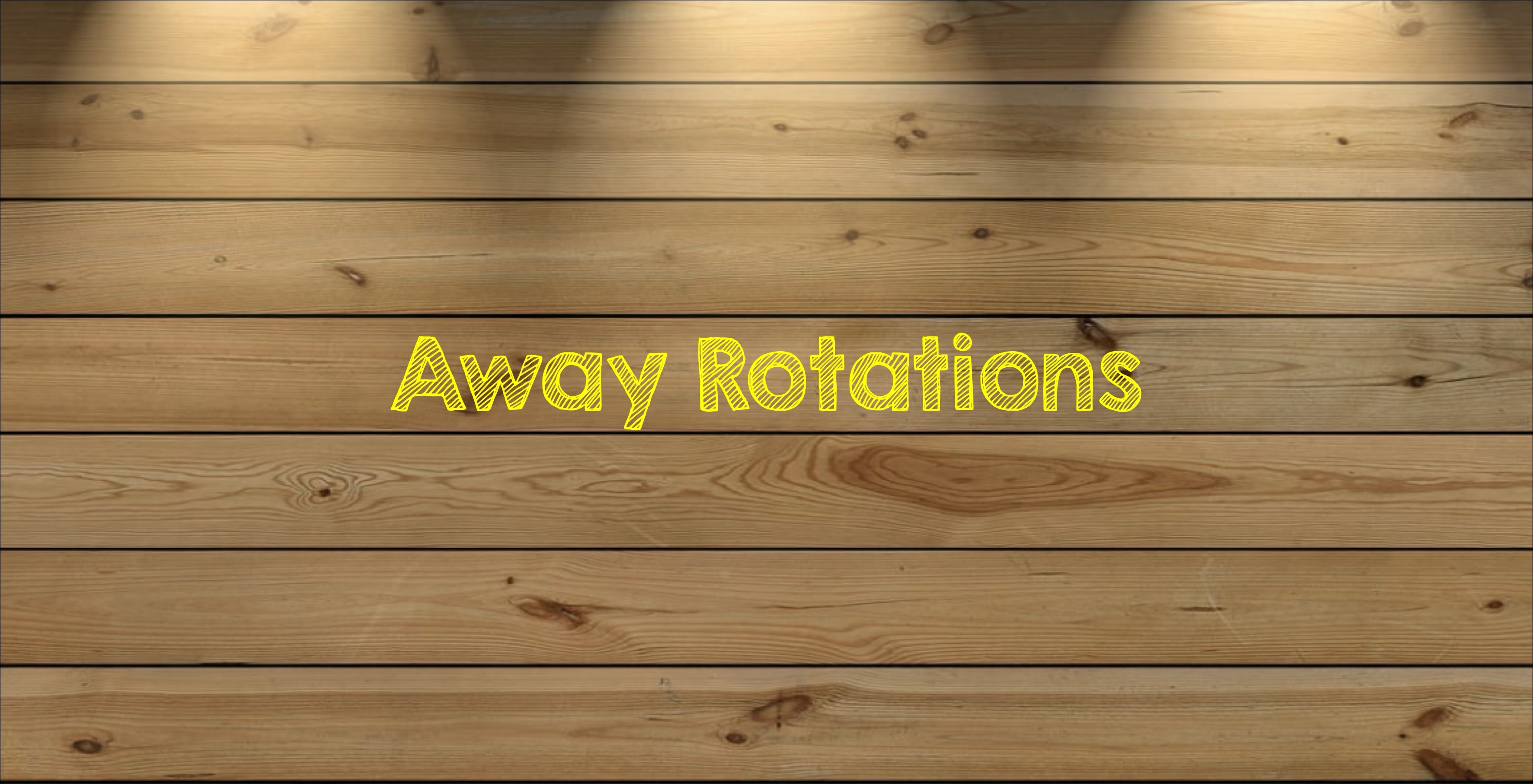 Away Rotations - Med Student Over Easy - EM Over Easy